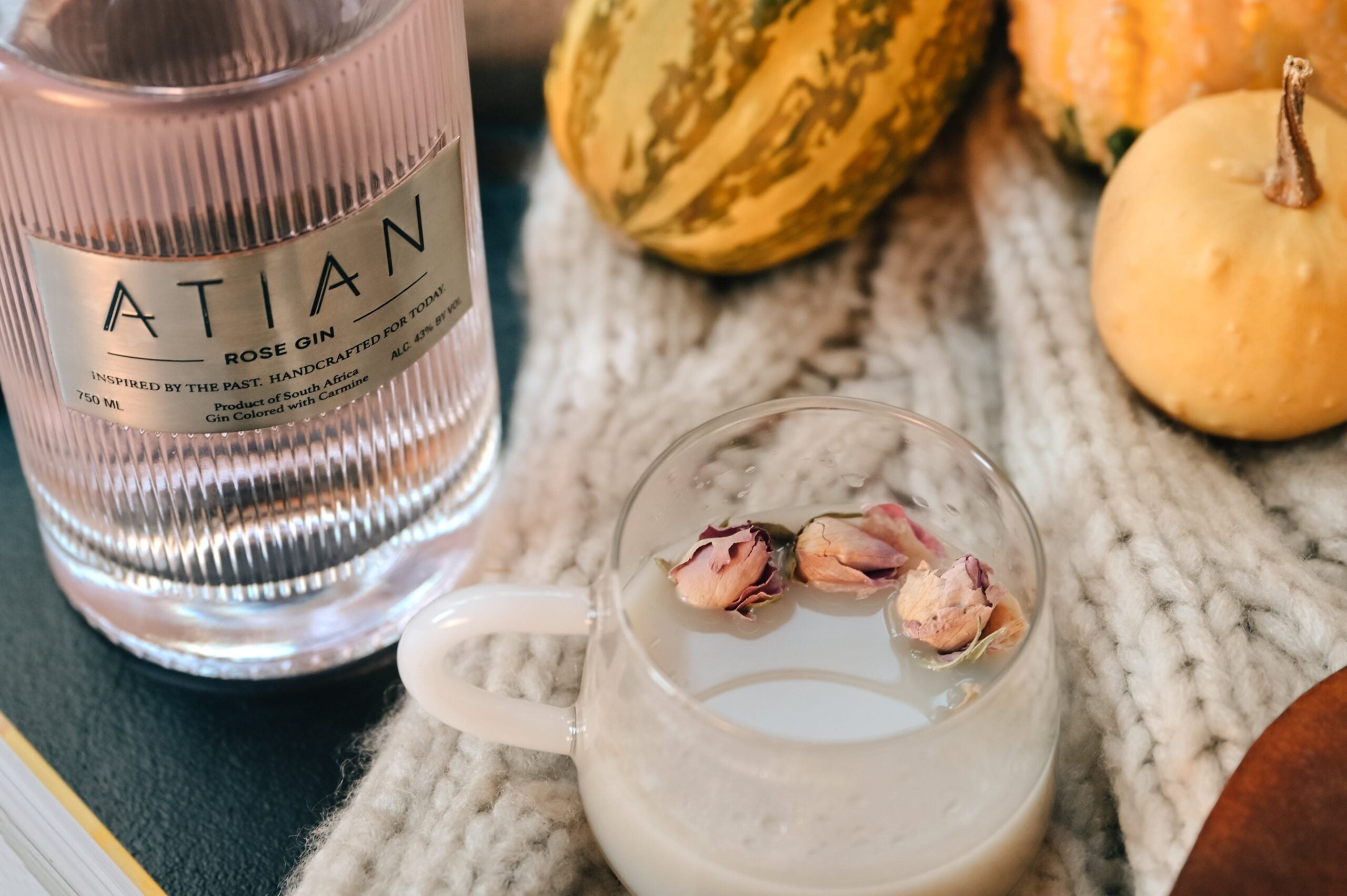 The Rose Milk Tea Cocktail by ATIAN Gin